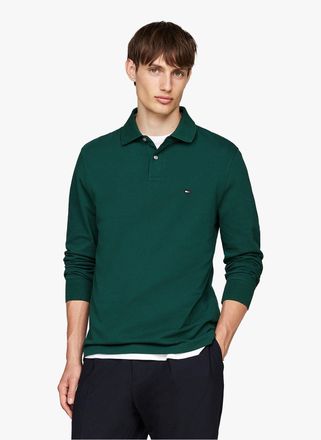 Tommy Hilfiger Polo manches longues en coton
