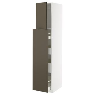 IKEA METOD / MAXIMERA Hos m Ausziehfu 1 T&uuml;r/4 Schub