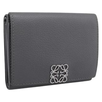 Loewe Pre-owned Trifold Wallet - - Pre-owned - Damen - Grau - ONE SIZE