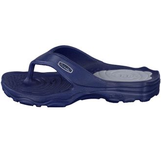 CHUNG SHI Unisex Zori Zehentrenner, Navy/Grau, 36/37 EU (XS)