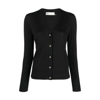 Tory Burch Damen, Strickwaren, Schwarzk, SGr&ouml;&szlig;e