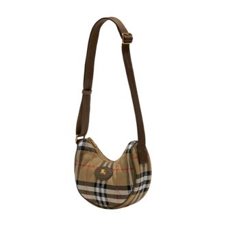 Burberry Womens Crossbody Bag Beige Synthetic