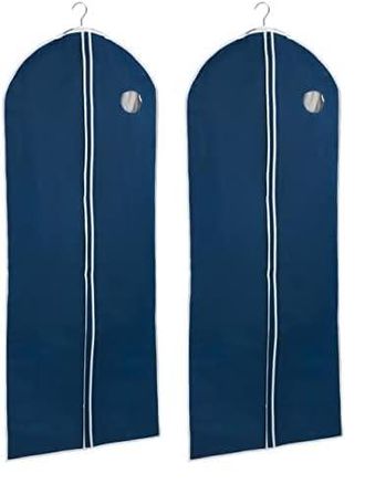 WENKO Kleidersack Air, f&uuml;r Reisen oder zum Verstauen, mit praktischem Sichtfenster & durchgehendem Rei&szlig;verschluss, sch&uuml;tzt vor Motten, Staub & Schmutz, atmu