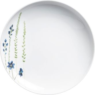 Kahla Five Senses Wildblume Essteller 27 cm | floraler Speiseteller aus Porzellan blau/rot