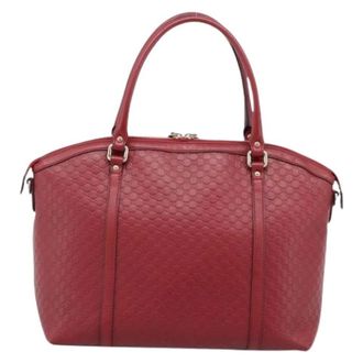 Gucci Sac cabas Pre-owned - Femme - Pre-owned - Rouge - Taille: ONE Size