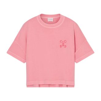 Closed Relaxed T-Shirt - - Tops - Damen - Rot - M