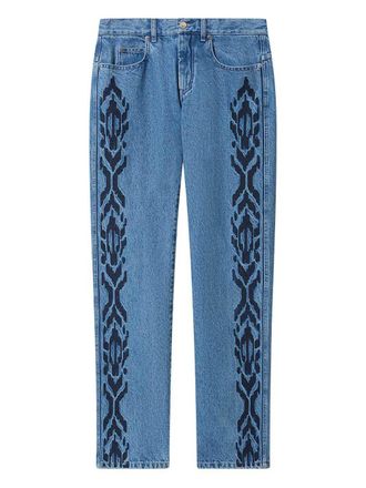 Isabel Marant Lewys Jean avec broderie