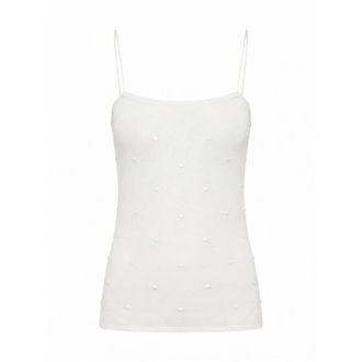 Jacquemus La Maille Plumetis - - Tops - Damen - Wei&szlig; - XS