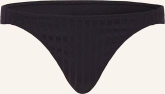 Watercult Watercult Brazilian-Bikini-Hose Henley Rib schwarz