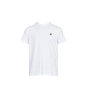 Moncler Lot de 3 t-shirts droit en coton