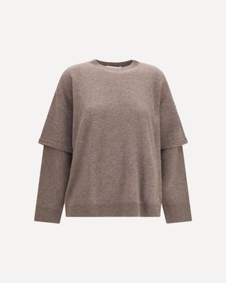 Darkpark Troy double-sleeve cashmere Sweater Female XS