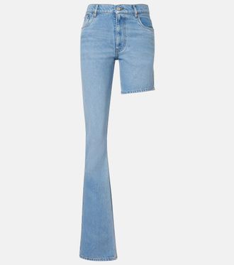 Coperni Wide-Leg Jeans One-Leg Boyfriend