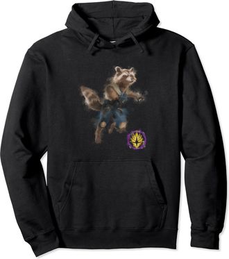 MARVEL Avengers Endgame Painted Rocket - AC EXCLUSIVE Pullover Hoodie