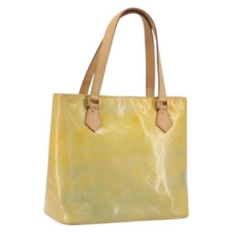 Louis Vuitton Pre-owned Vernis Houston Hand Bag - - Pre-owned - Damen - Gelb - ONE SIZE