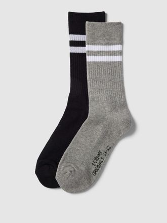 s.Oliver Red Label Socken mit Kontraststreifen im 2er-Pack