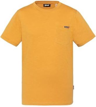 Schott NYC Homme Tskea1 T-Shirt, Jaune, 3XL EU