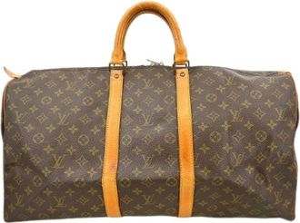 Louis Vuitton unisex, Pre-owned, Brun, Taille: ONE Size Sac Keepall Pre-owned