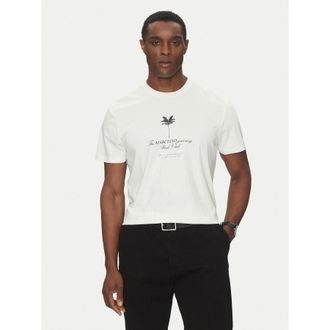 Guess T-Shirt 5GHI09 6323A Wei&szlig; Regular Fit