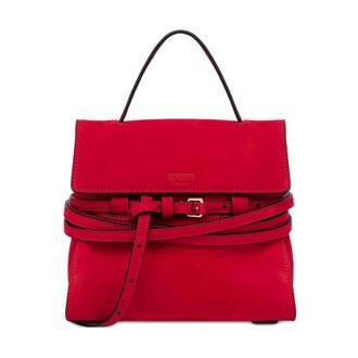 Moschino Rote Umklappbare Top-Handtasche - - Bags - Damen - Rot - ONE SIZE