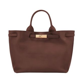 Longchamp Femme, Sacs, Brun, Taille: ONE Size Roseau Smart Tote