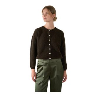 American Vintage Damen, Strickwaren, Braun, LGr&ouml;&szlig;e