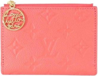 Louis Vuitton Portefeuille Pre-owned (bi-pli) - Femme - Pre-owned - Rose - Taille: ONE Size