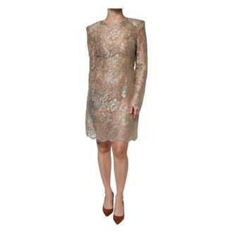 Dolce & Gabbana Damen, Kleider, Gelb, MGr&ouml;&szlig;e
