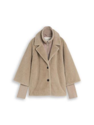 Tom Tailor Sommerjacke Jacken Cosy Cape Jacke im 2-in-1-Look