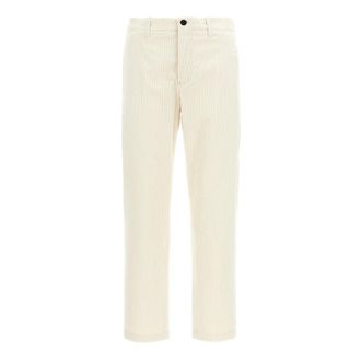 Department Five Off Pants - - Trousers - Herren - Wei&szlig; - W32