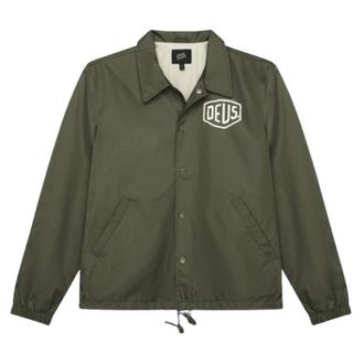 Deus Homme, Vestes, Vert, Taille: S Harajuku Coach Jacket