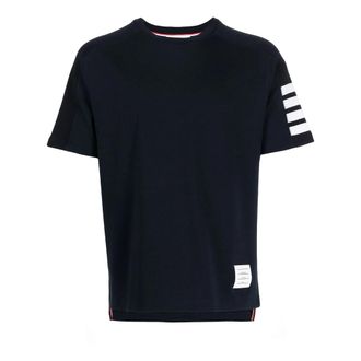 Thom Browne Milano Cotton 4-Bar Tee