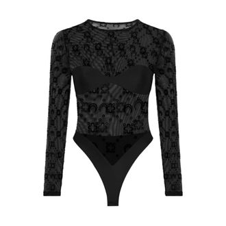 Marine Serre Top - - Tops - Damen - Schwarzk - L