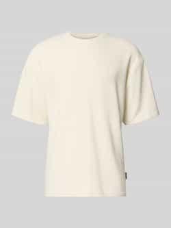 Redefined Rebel T-Shirt mit Strukturmuster und Rundhalsausschnitt Modell PETER