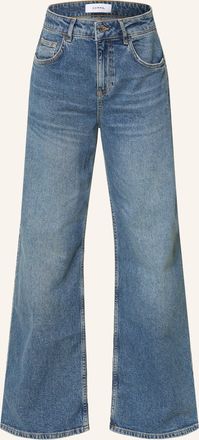 Comma Comma Wide Leg Jeans blau