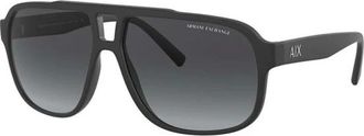 A|X Armani Exchange Homme, Accessoires, Noir, Taille: 61 MM Lunettes de soleil