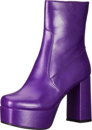 Lamoda Damen Making Moves Ankle Boot, Purple Pu, 40 EU