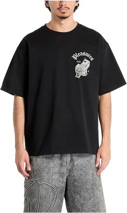 Pleasures Homme, Tops, Noir, Taille: XL Chapel Heavyweight Shirt