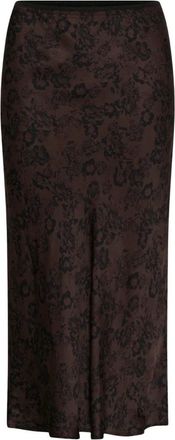 Part Two CandicePW Rock - - Skirts - Damen - Braun - 3XL