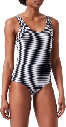 Short Stories Damen Swimsuit Kleid, Dark Blue, 36
