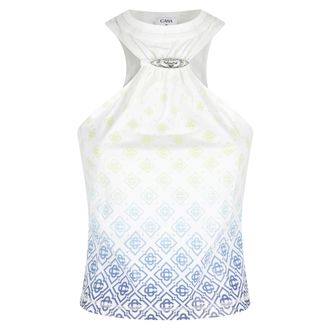 Casablanca Femme, Tops, Multicolore, Taille: 38 FR D&eacute;bardeur Fluide Imprim&eacute;