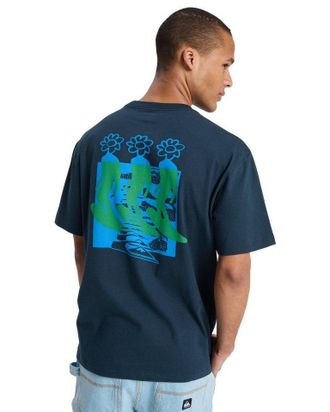 Quiksilver T-Shirt Flowers Surfing