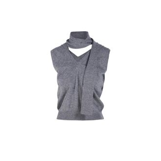 Lisa Yang Top Ellisyn - Femme - Pulls - Gris - Taille: 38 FR