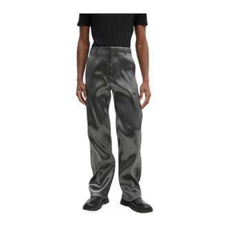 Heliot Emil Gerade geschnittene Hose - - Trousers - Herren - Grau - M
