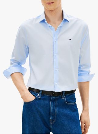 Tommy Hilfiger Chemise droite en coton organique