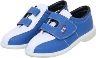 Generic Hommes Bowling Sport Trainers, Cuir R&eacute;sistant &Agrave; leau Bols Baskets Arch Support Chaussures De Sport De Marche L&eacute;g&egrave;res,Blanc,39 EU