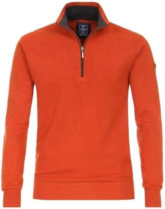 Redmond Casual Fit - Sweat-shirt zipp&eacute; pour homme (n&deg; darticle : 623), Terra (213), 4XL