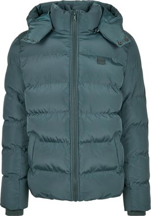 Urban Classics Steppjacke mit Kapuze f&uuml;r Herren (Flaschengr&uuml;n)