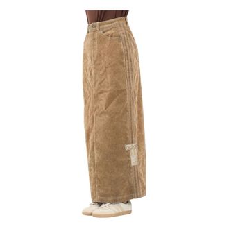 adidas Femme, Jupes, Beige, Taille: 44 FR Adibreak Maxi Skirt