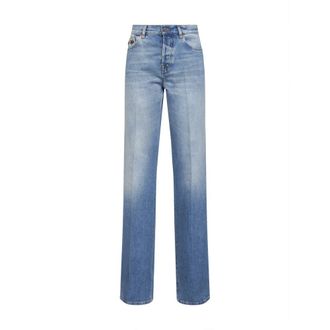 Gucci Horsebit Schlagjeans - - Jeans - Damen - Blau - W28