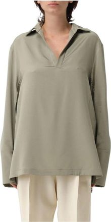 Max Mara Damen, Blusen & Hemden, Gr&uuml;n, XSGr&ouml;&szlig;e